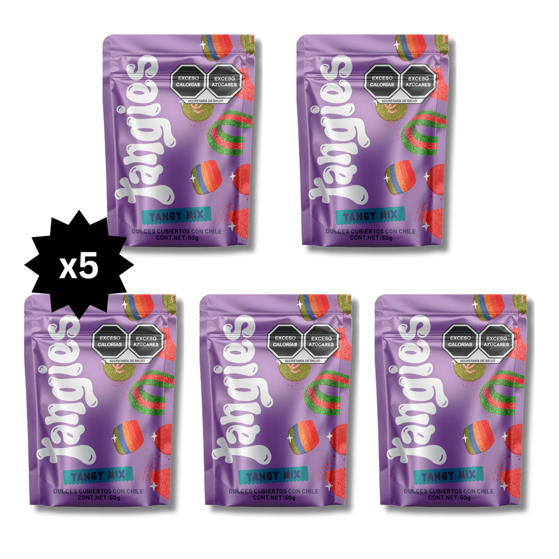 Tangy Mix Snack Size 50g [5-pack] – Tangies